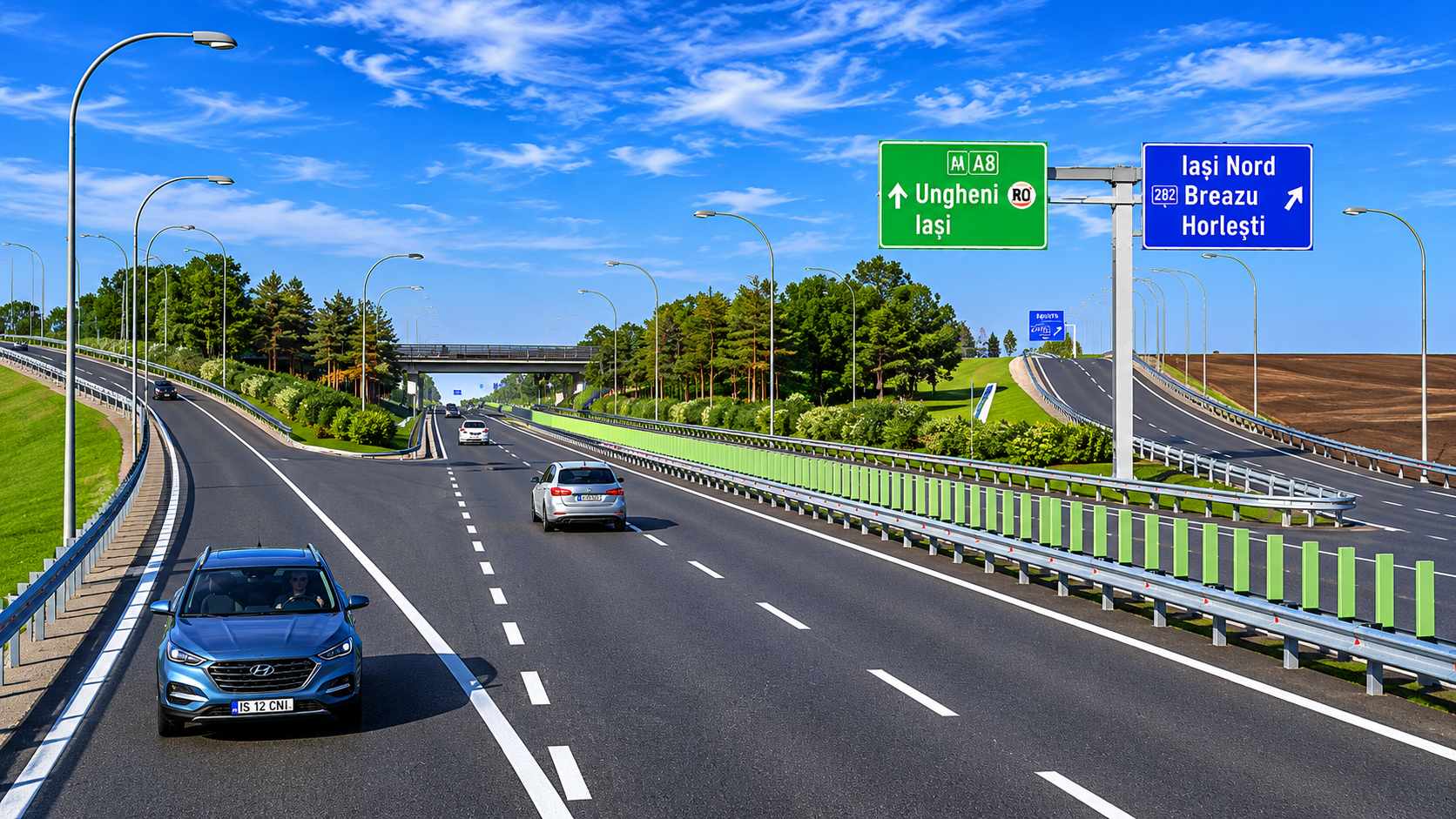 Ordin de începere a lucrărilor pe două tronsoane din autostrada Iașului!